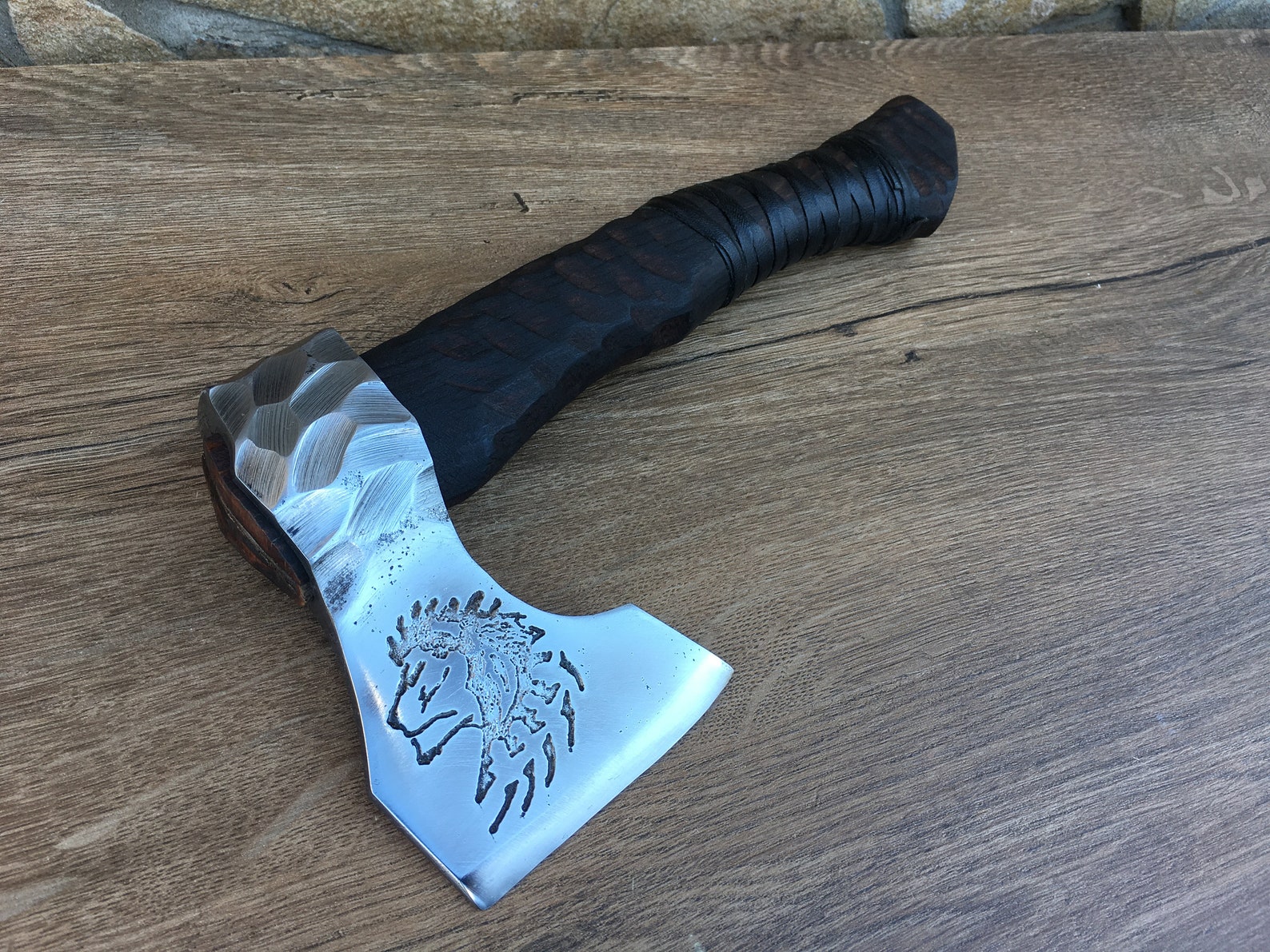 Mens Anniversary Gift Viking Axe Lion Lion Decor Medieval - Etsy