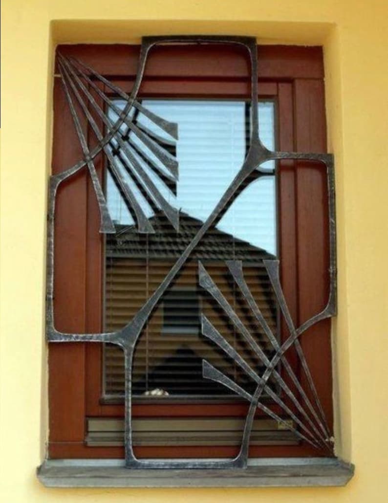 Window Grate Window Grille Windor Guard Panel Grate - Etsy
