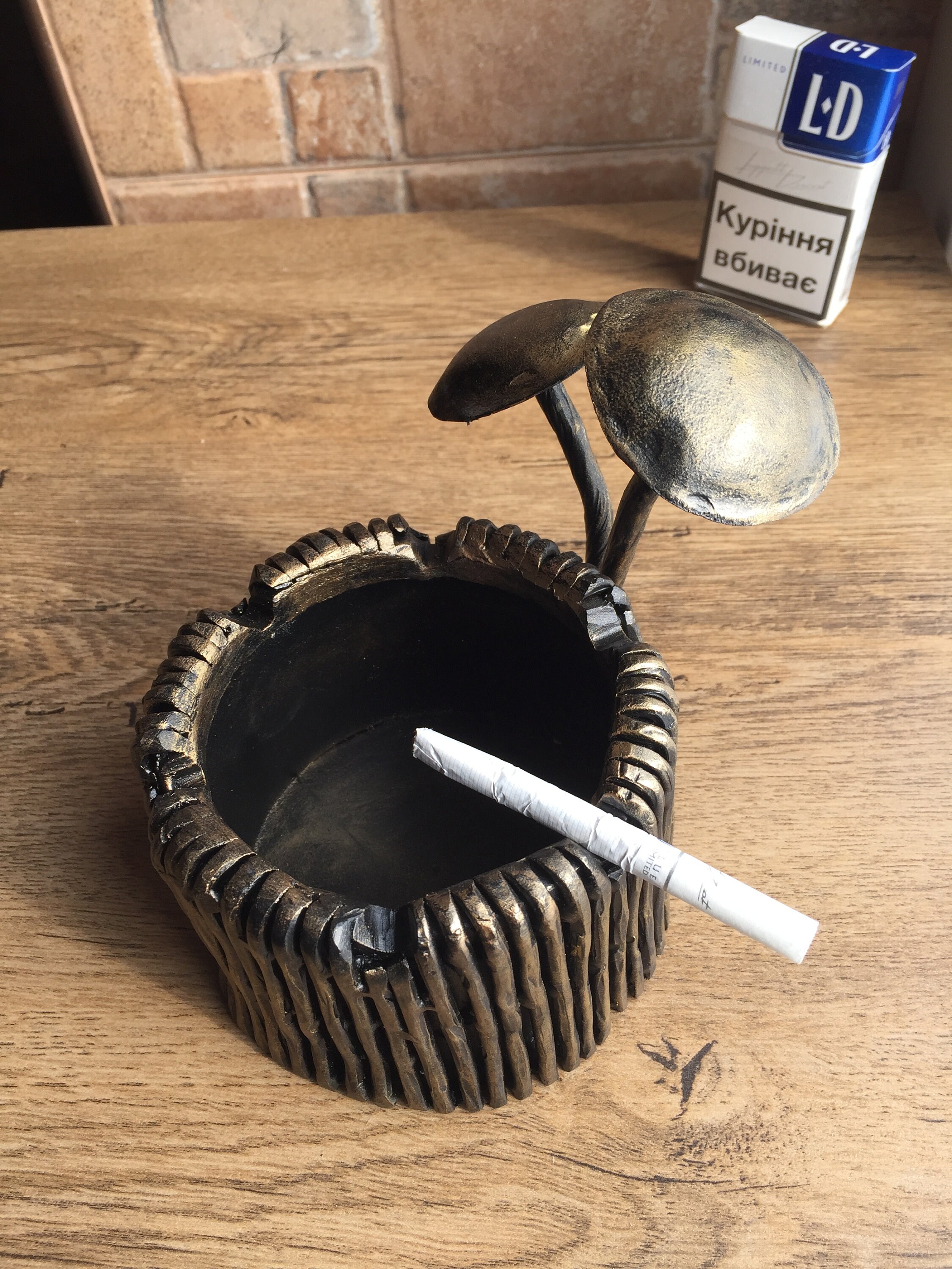 Ashtray Ash Tray Smoker Ashes Cigarettes Cigar Holder | Etsy