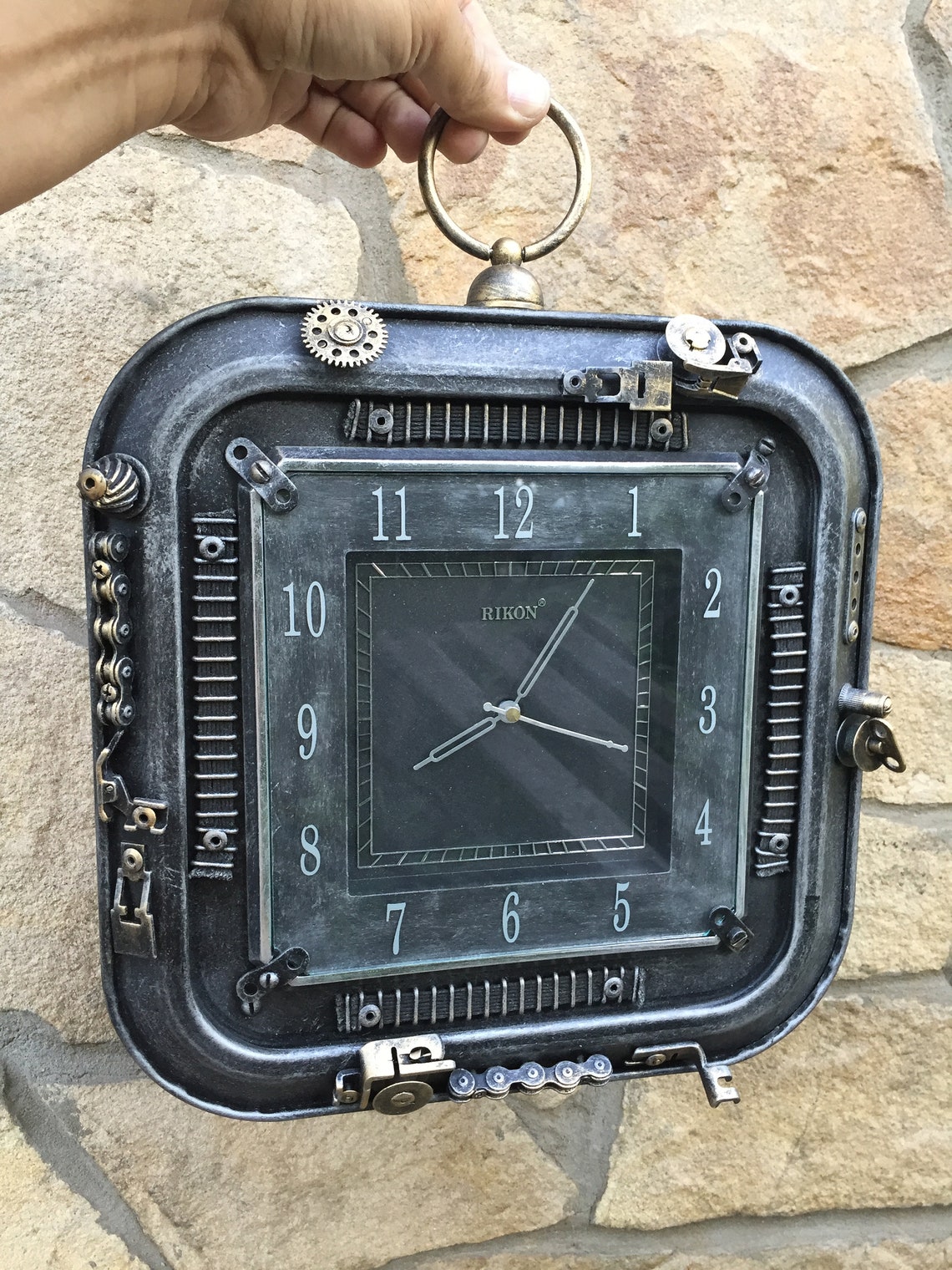 Steampunk Clock Steampunk Decor Steampunk Gift Steampunk - Etsy