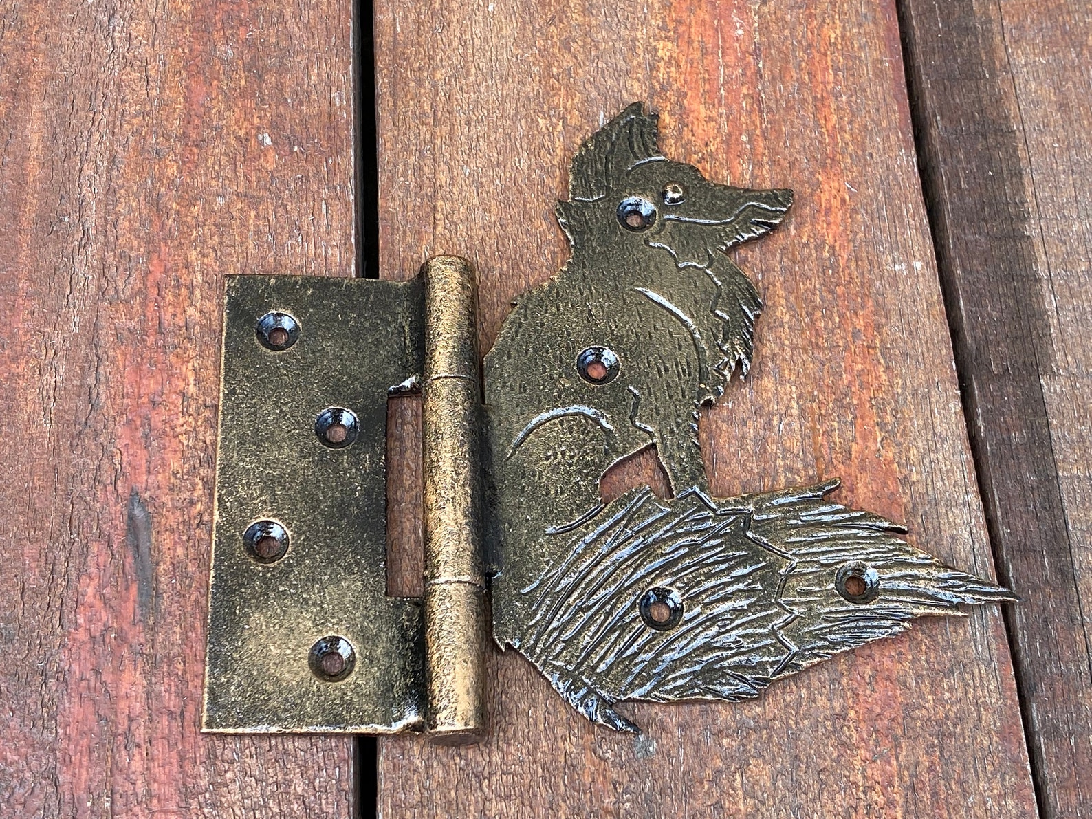 Fox Hinge, Animal Hinge, Fox, Strap Hinge, Animal, Hinge, Shutter ...
