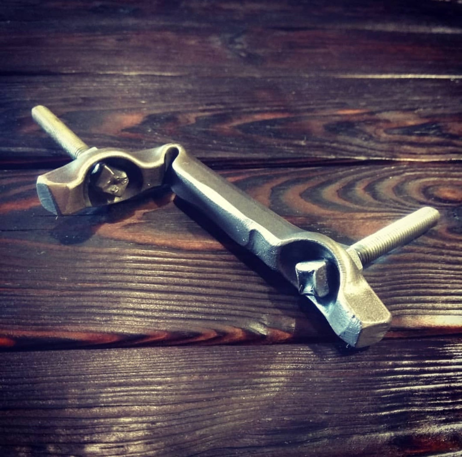 Hand Forged Table Steampunk Table Loft Table Loft Forging - Etsy