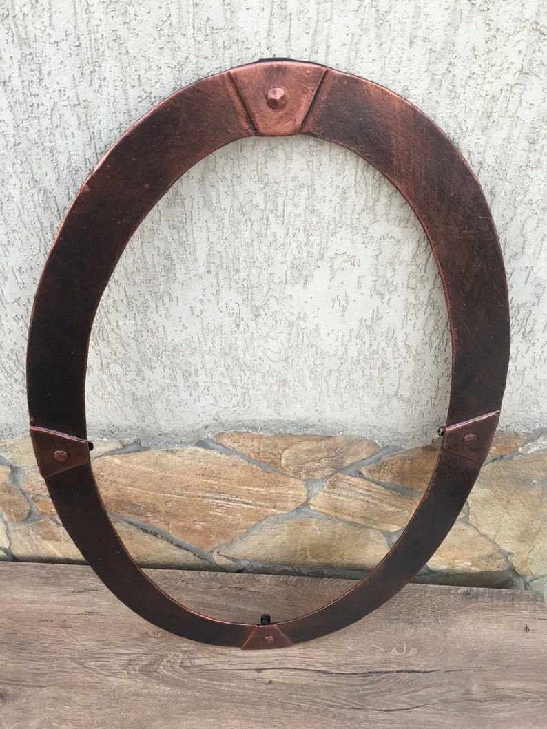 Mirror Hand Forged Mirror Frame Mirror Frame Iron - Etsy
