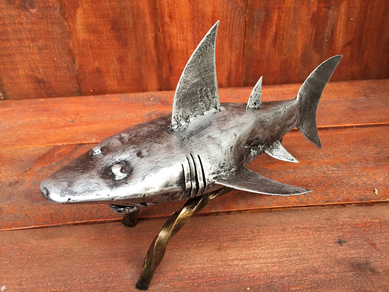 Metal Shark, Shark Decor, Shark Party, Shark Birthday Party, Shark ...