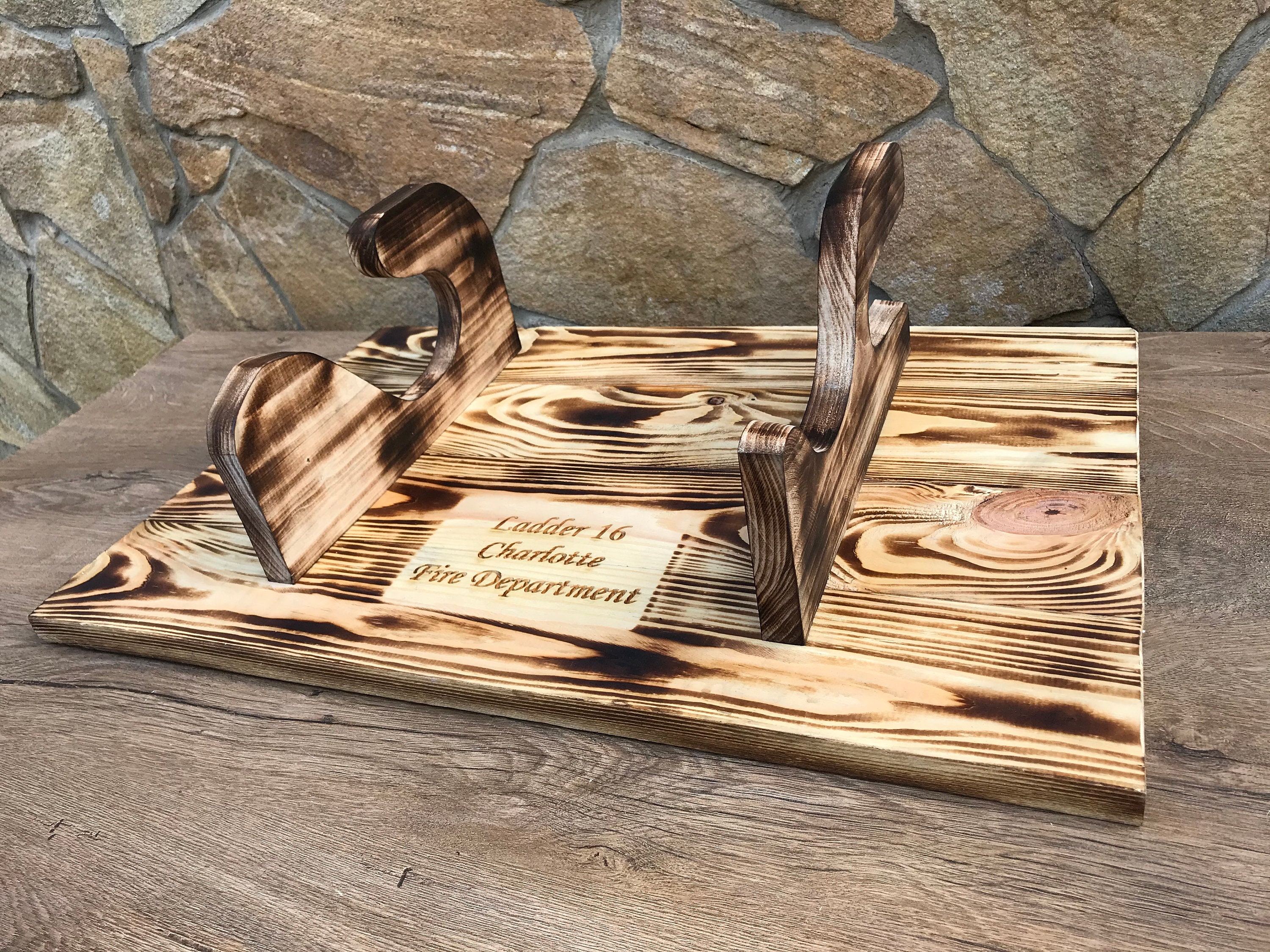 Axe Holder Wooden Gift Axe Stand Axe Display Axe Hook | Etsy