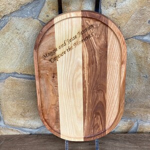 BBQ Tray, Tray Decor, Serving Board, Wooden Gift, Wooden Anniversary ...