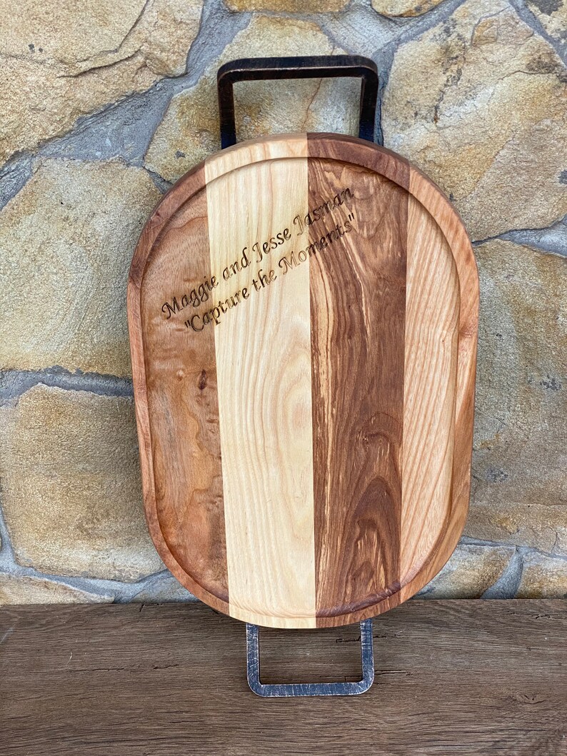 BBQ Tray Tray Decor Serving Board Wooden Gift Wooden - Etsy