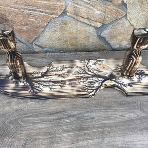 Trident Holder, Trident Stand, Wooden Holder, Wooden Stand, Holder ...