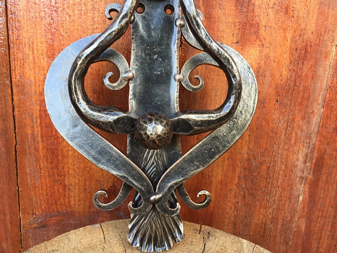 Engraved Door Knocker Personalized Door Handle Custom Door | Etsy