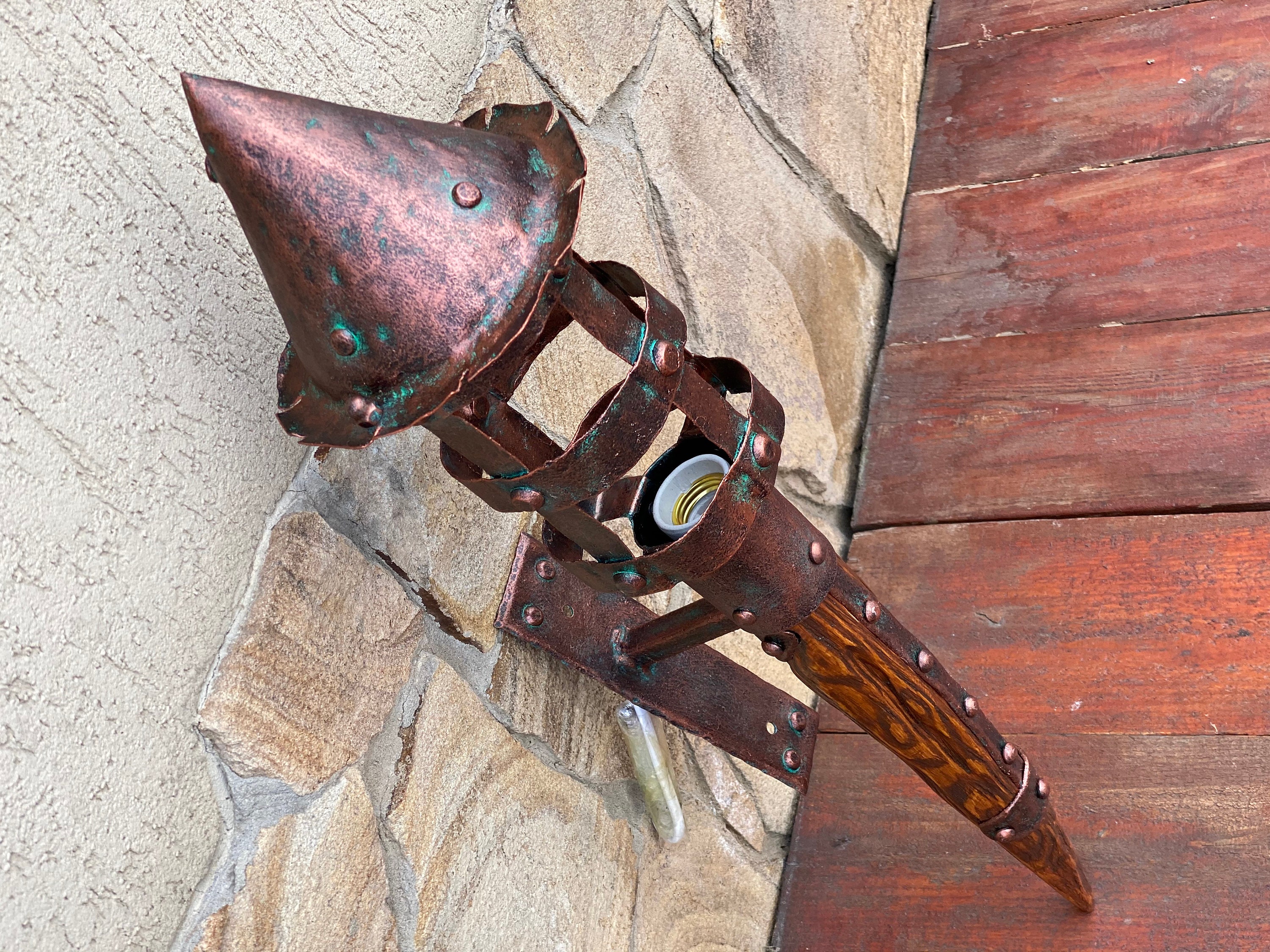 Medieval Sconce Castle Sconce Wall Sconce Vintage Antique | Etsy