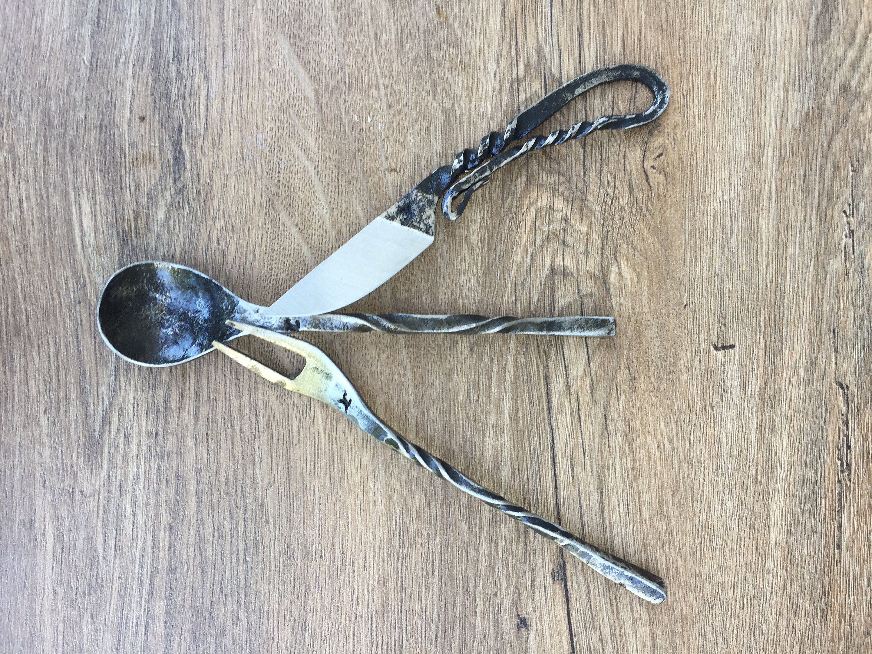 Medieval Cutlery, Knife, Spoon, Skewer, Middle Ages Cutlery, Camp ...