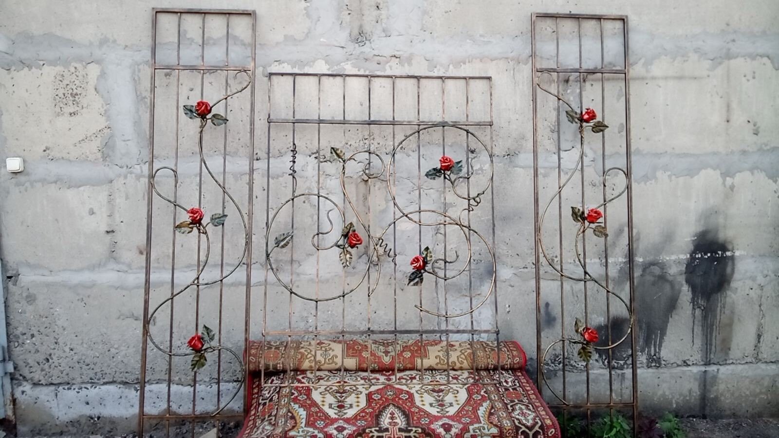 Window Grate Window Grille Window Art Metal Panel Window | Etsy