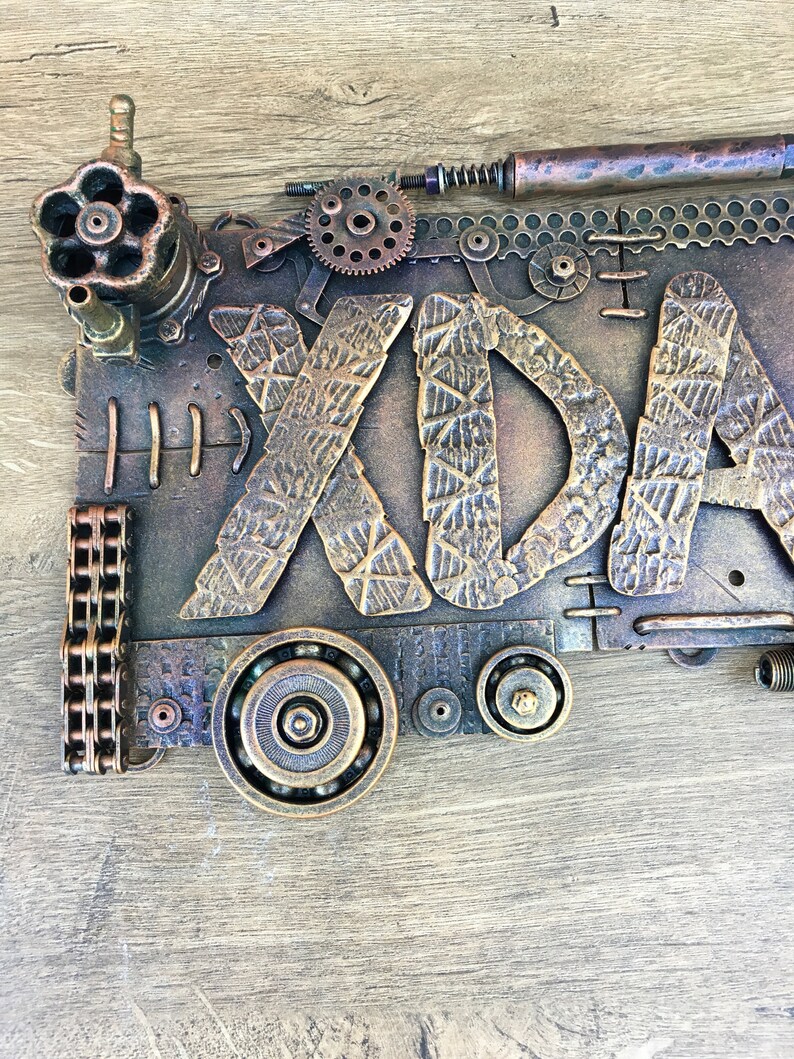 Steampunk Plaque Steampunk Plate Steampunk Sign House - Etsy