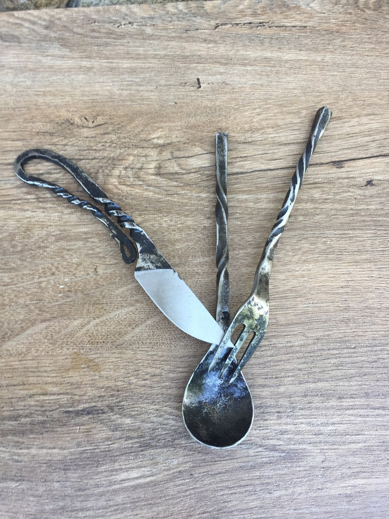 Medieval Cutlery Set Knife Spoon Middle Ages Cutlery Camp - Etsy Australia