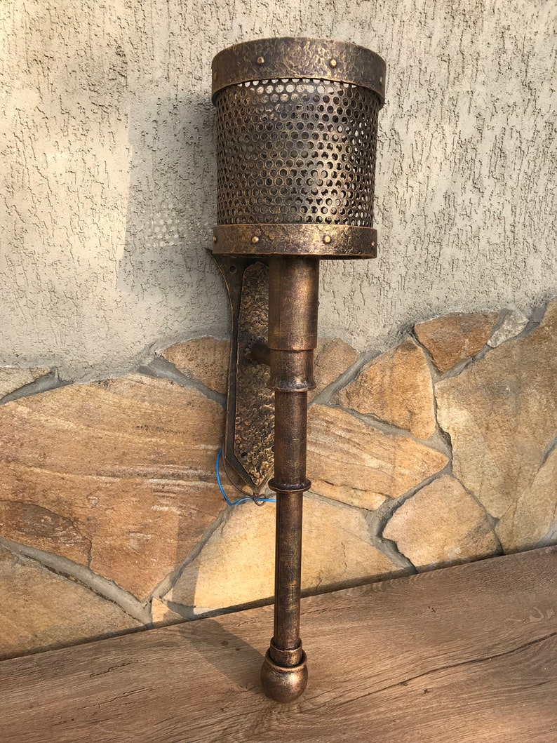 Viking Sconce Viking Torch Viking Light Viking Lamp Viking - Etsy