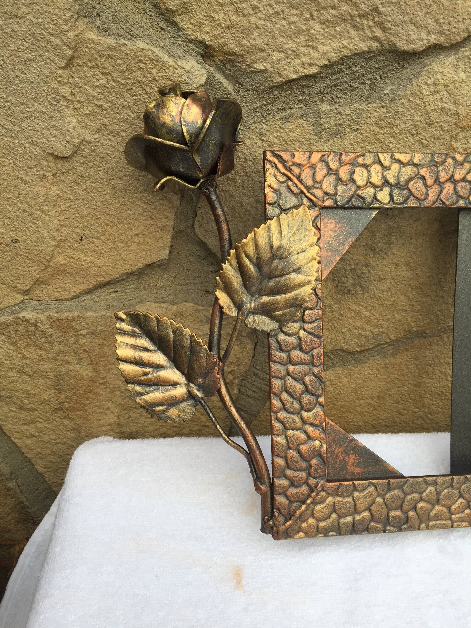 Forged Photo Frame Picture Frame Iron Anniversary 6th | Etsy