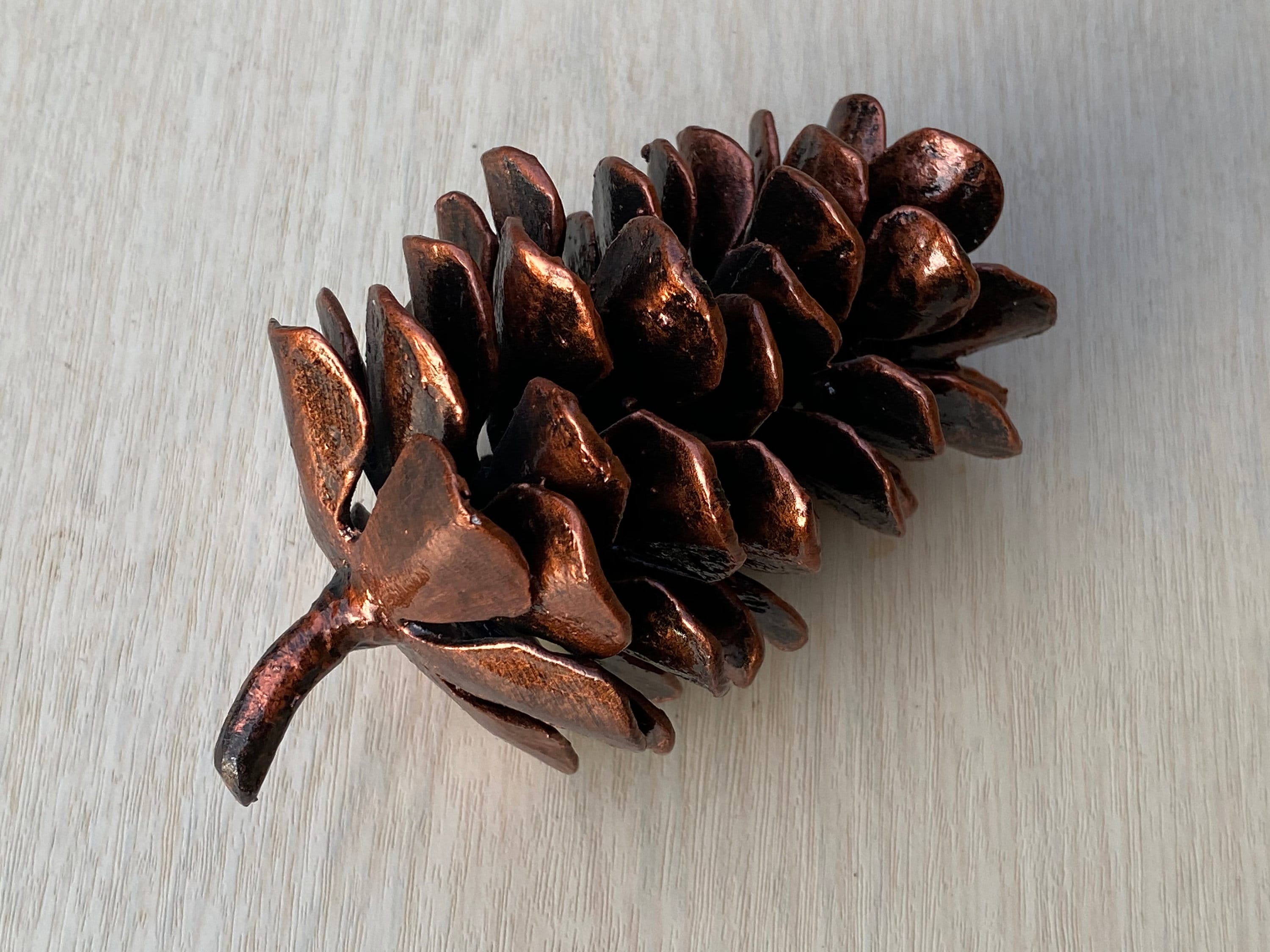 Metal Pinecone Hand Forged Pinecone Metal Pine Cone Iron - Etsy