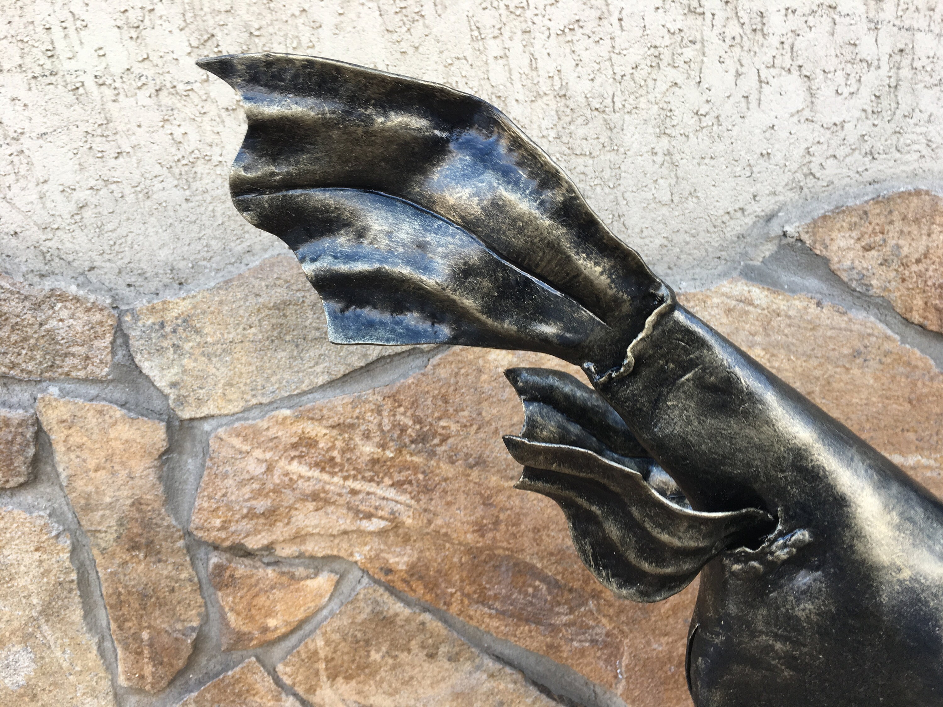 Hand forged fish metal fish fish artwork custom fish fish | Etsy