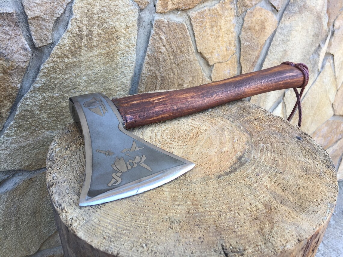 Viking Axe Tomahawk Mens Gifts Medieval Axe Throwing Axe | Etsy