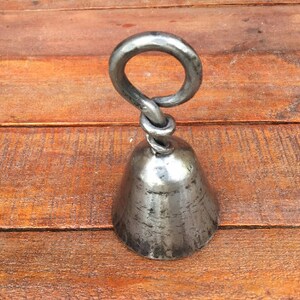 Hand Forged Bell, Handmade Bell, Wrought Iron Bell, Metal Bell, Iron ...