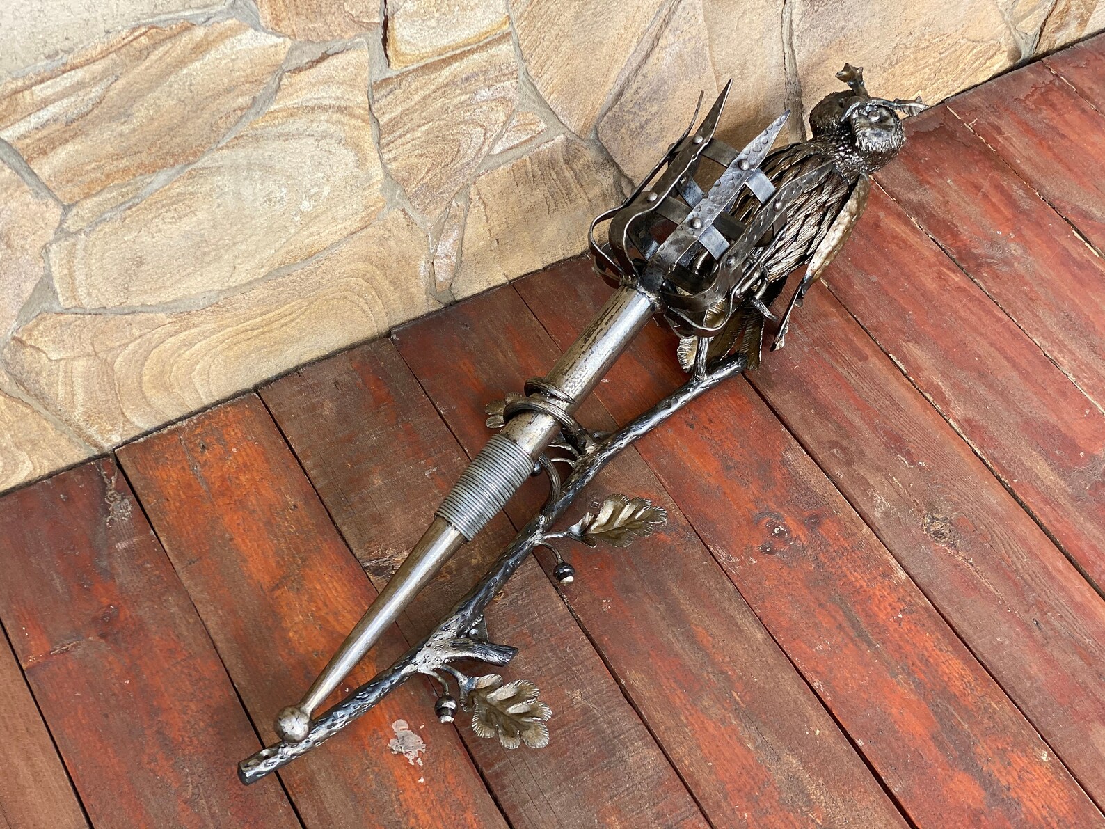 Candle Holder Torch Metal Candle Holder Candle Stick Iron - Etsy