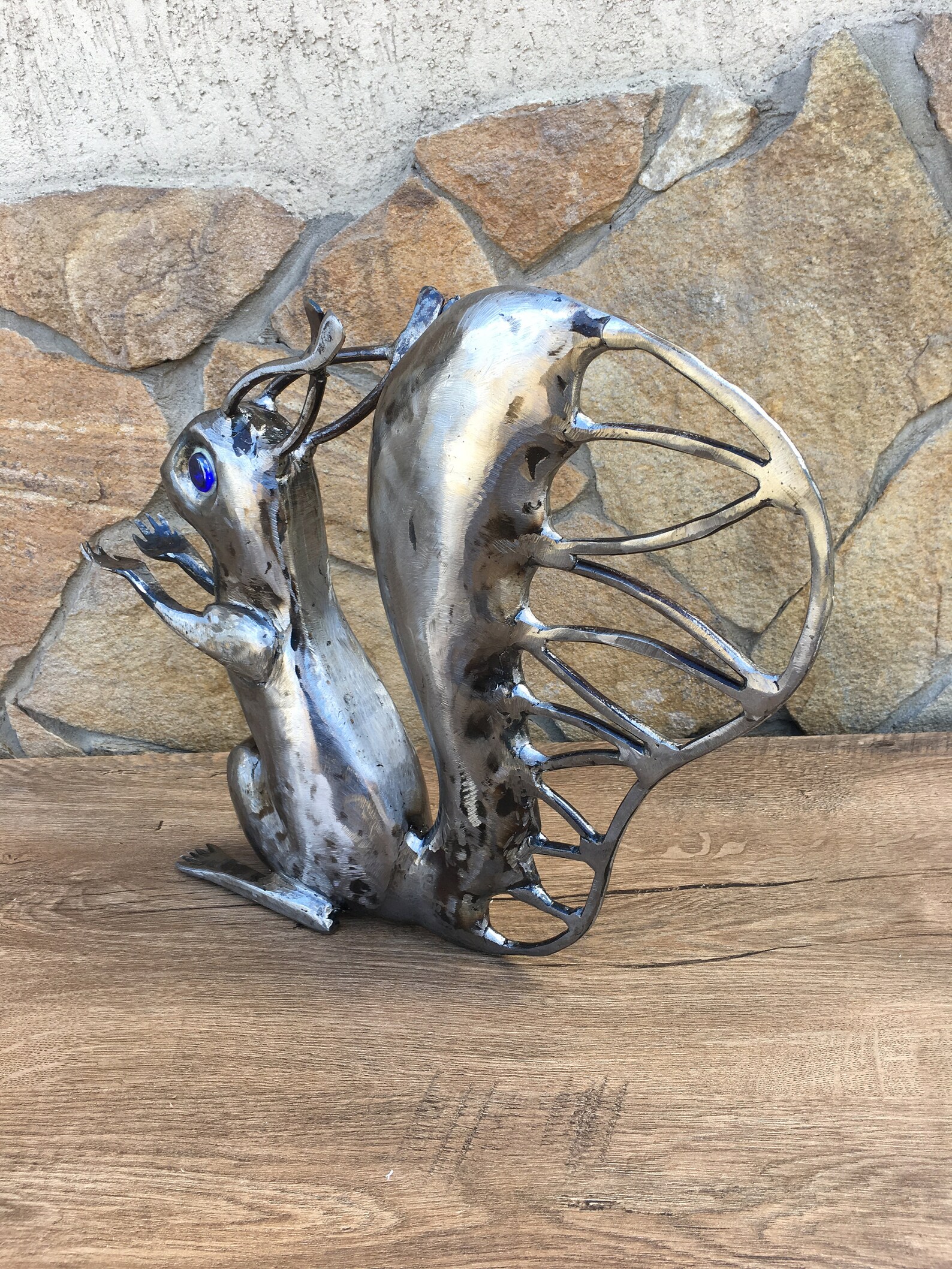 Metal Squirrel Iron Squirrel Squirrel Gifts Squirrel Decor | Etsy