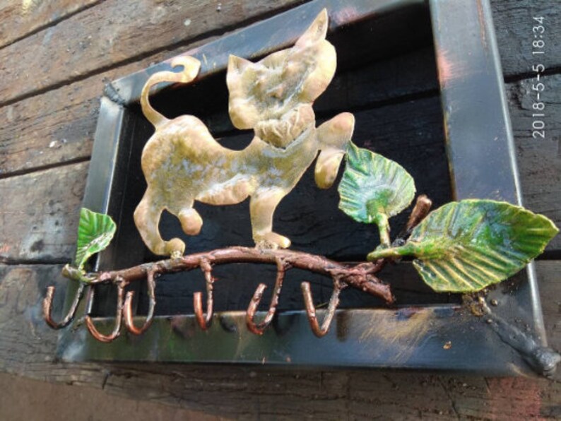 Cat leash holder cat leash hook cat furniture cat shelf | Etsy