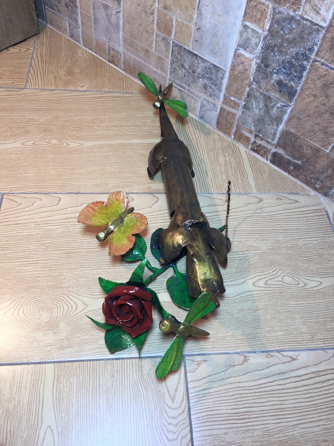 Metal Dog Metal Dog Sculpture Hand Forged Dog Metal Dog | Etsy