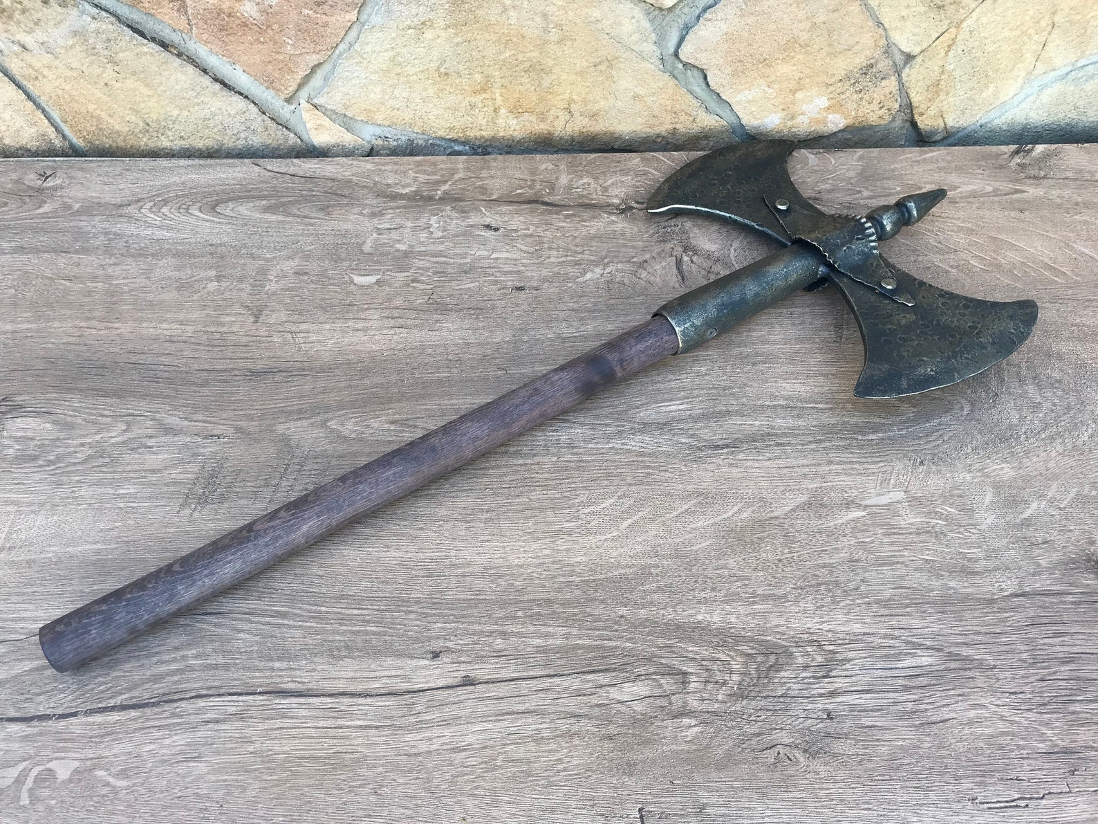 Viking Axe Replica Axe Replica Medieval Axe Axe Knight - Etsy