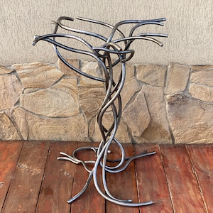 Table Leg, Tree Stump, Stump, Vines, Coffee Table, Steel Gift ...