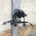 Crow, Iron Crow, Metal Sculpture, Metal Figurine, Art Object, Hand ...