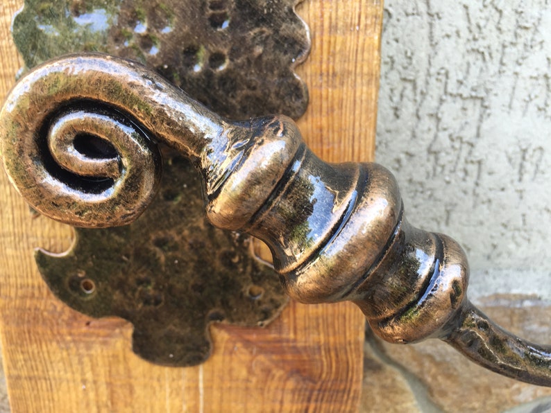 Barn Door Handle Door Handle Iron Anniversary Medieval | Etsy