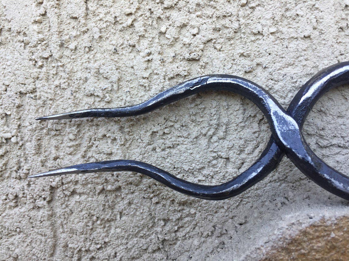 Viking Fork Hand Forged Fork Rustic Fork Medieval Fork | Etsy