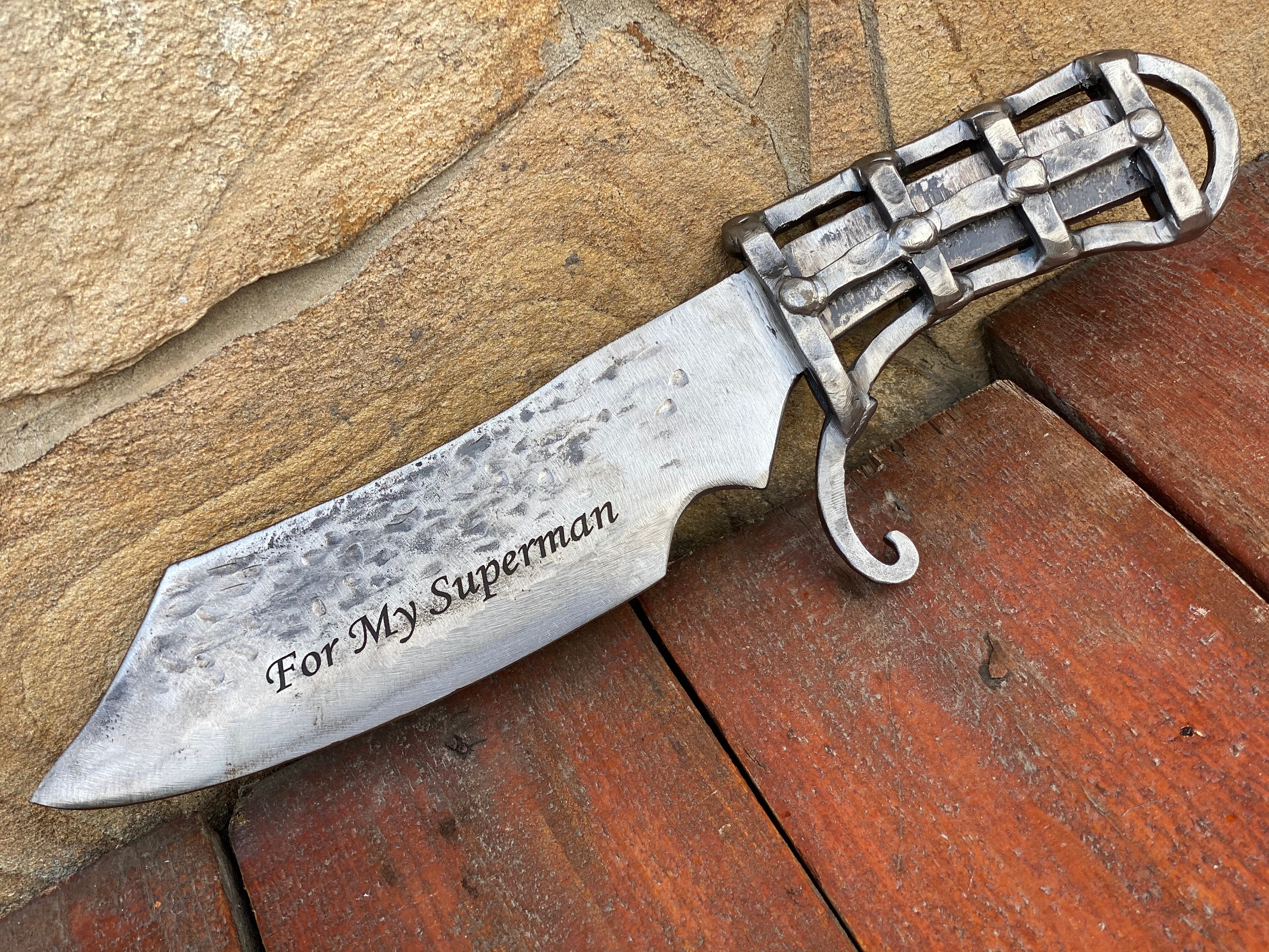 Knife Kitchen Axe BBQ Knife Mens Gift Butcher Knife Meat | Etsy