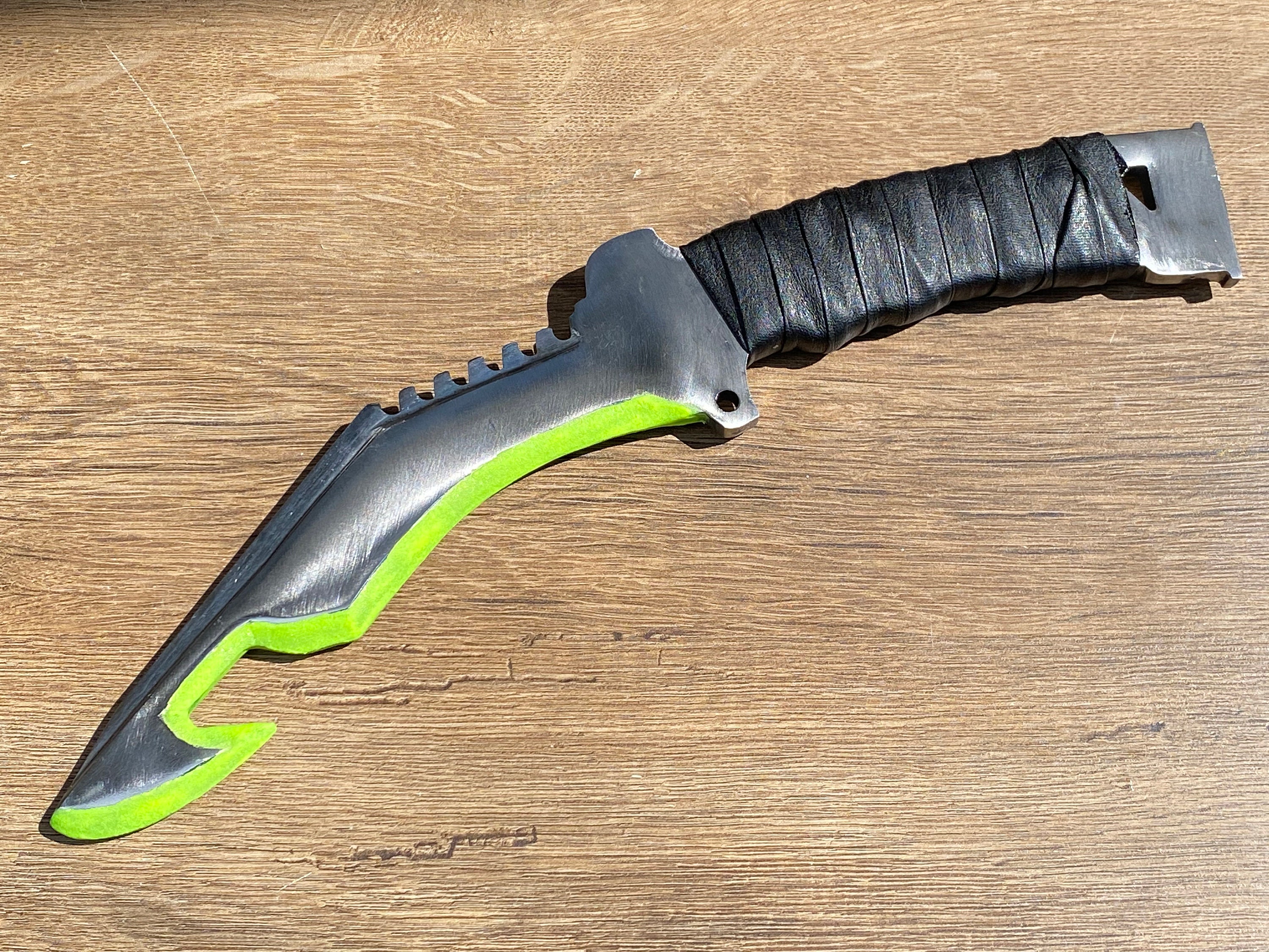 Bangalore Apex Legends Wraith heirloom knife Kunai steel | Etsy