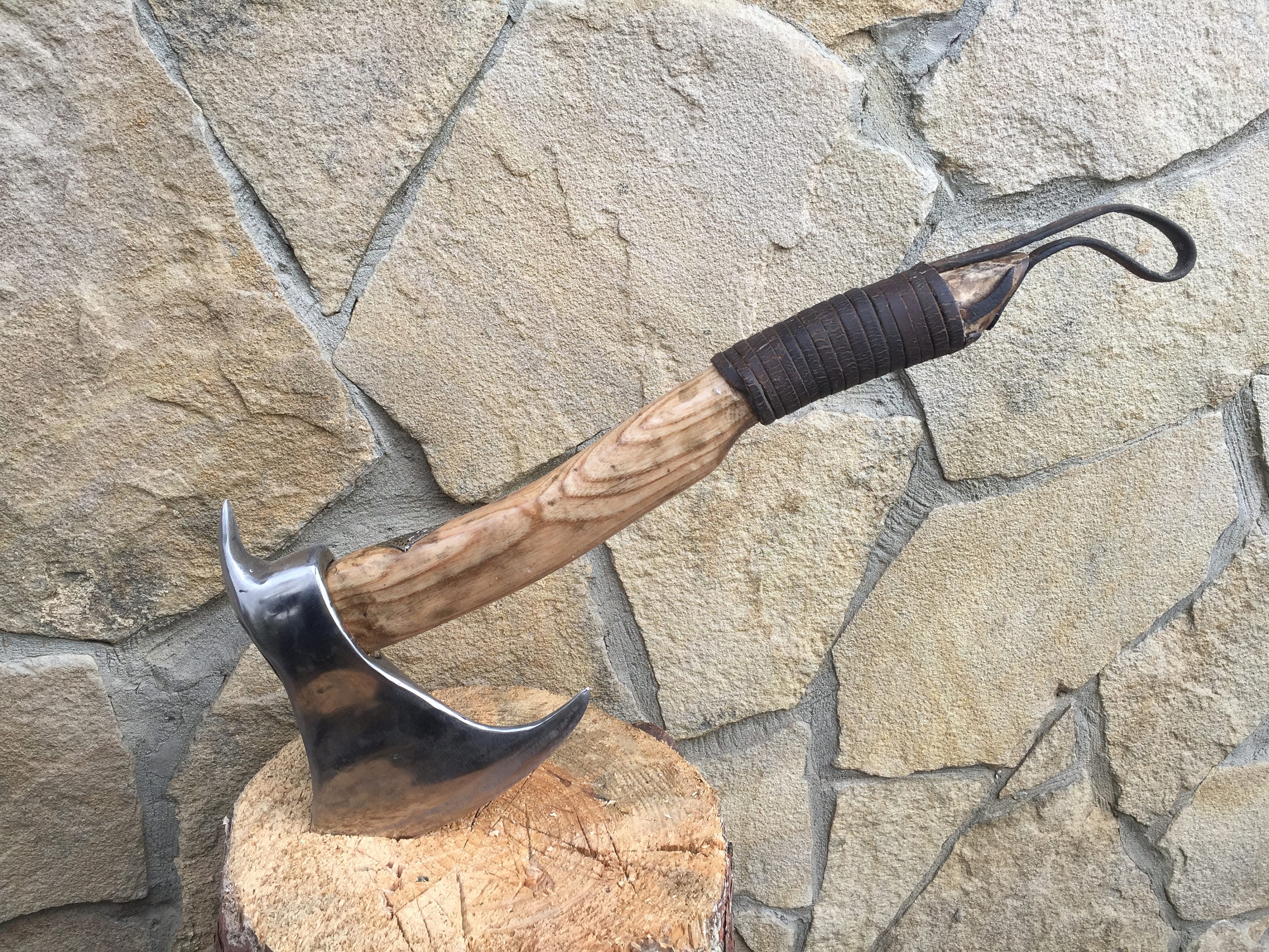 Viking Hatchet Throwing Hatchet Viking Bearded Axe Viking | Etsy