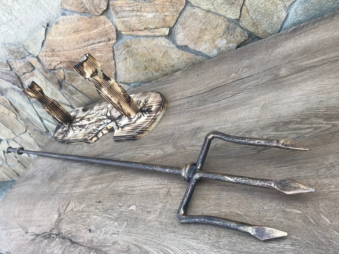 Trident Holder, Trident Stand, Wooden Holder, Wooden Stand, Holder ...