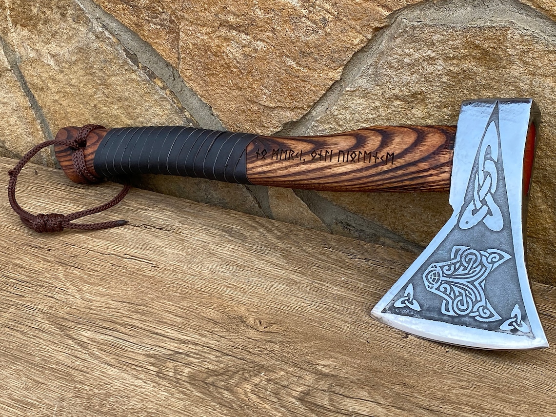 Viking Axe Wolf Mens Gifts Celtic Wolf Viking Armor - Etsy