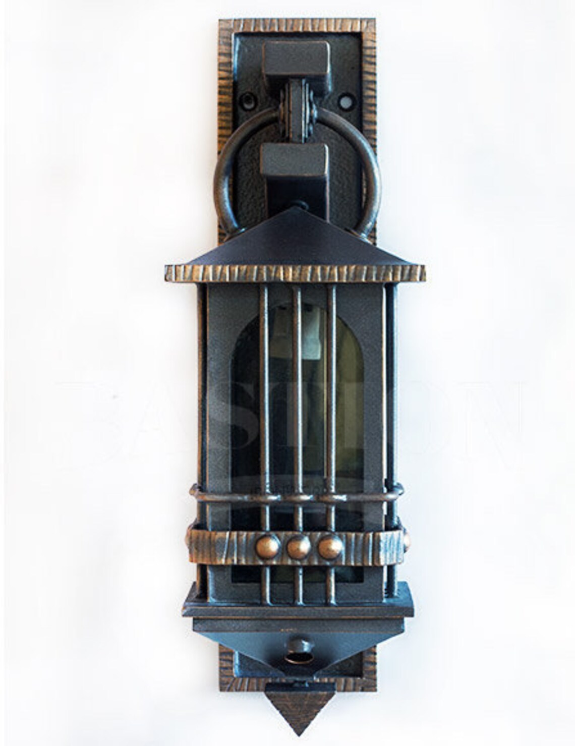 Wall Sconce Castle Sconce Wall Light Medieval Midcentury - Etsy