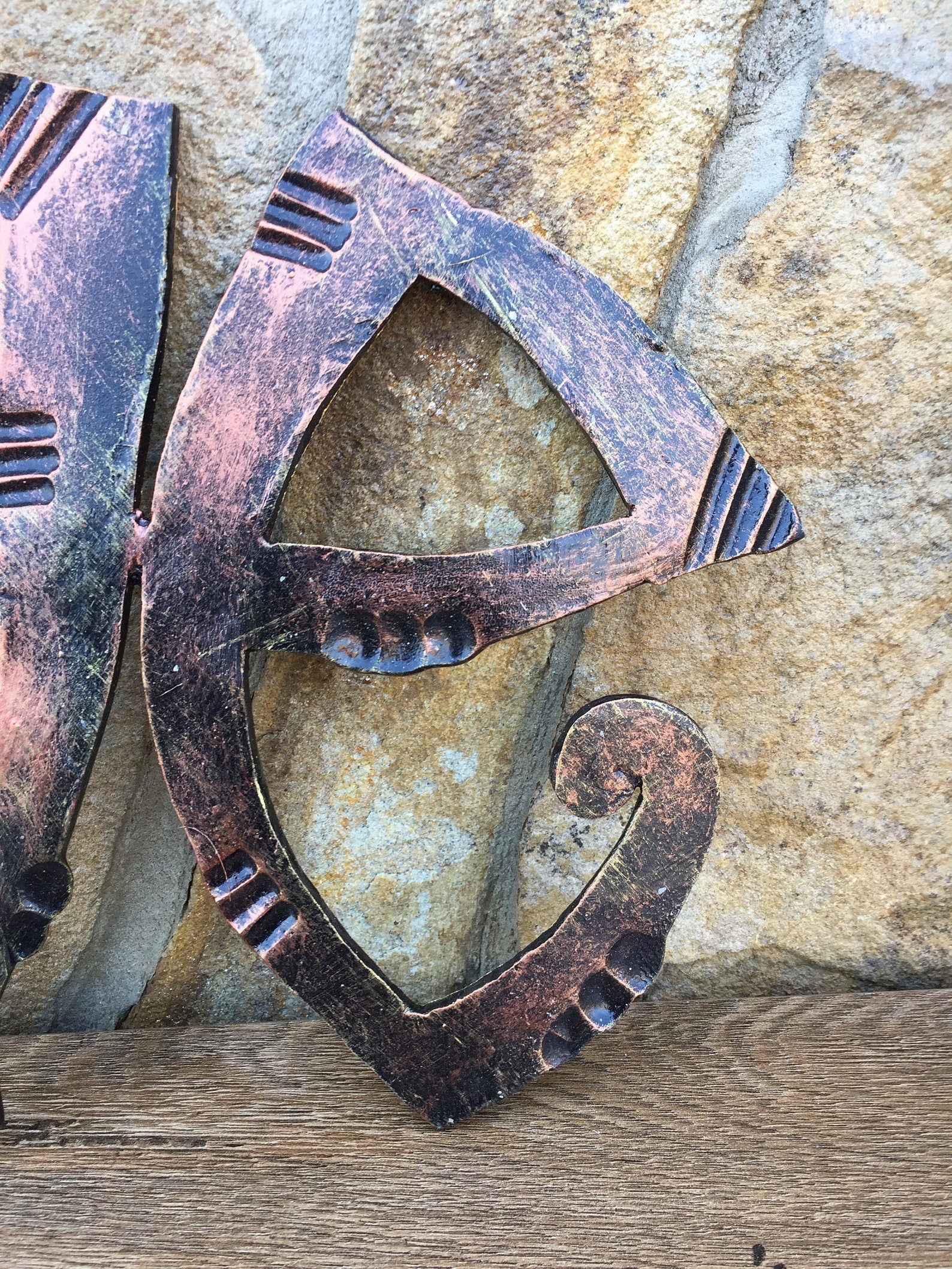 Hand Forged Letters Iron Letters Word Cutout Last Name - Etsy