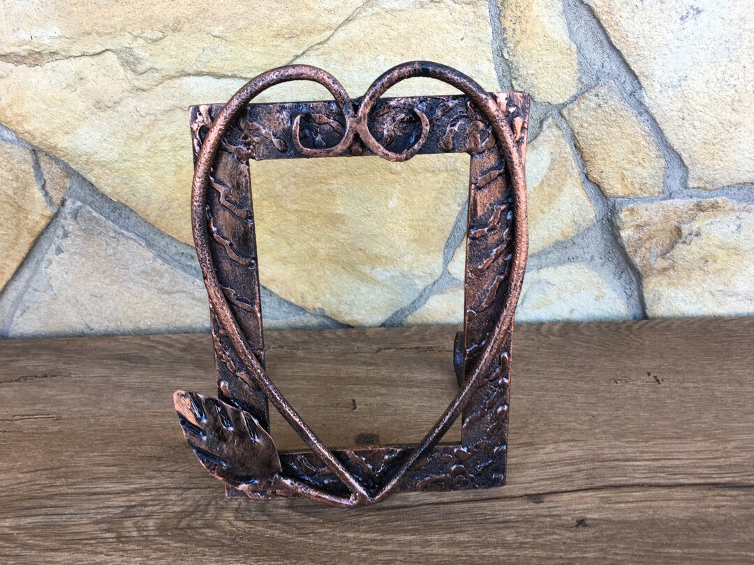 Metal Photo Frame, 6th Anniversary Gift, Picture Frame, Iron ...