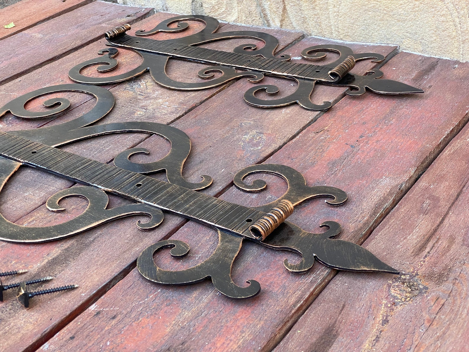 Hinge Medieval Rustic Window Grille Gate Strap Hinge - Etsy