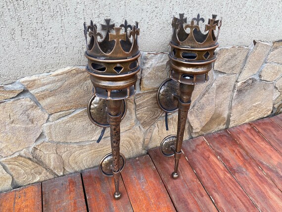 Fire Torch On Wall