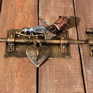 Latch, Door Latch, Rose, Flower, Wild Nature, Birthday, Door Handle ...