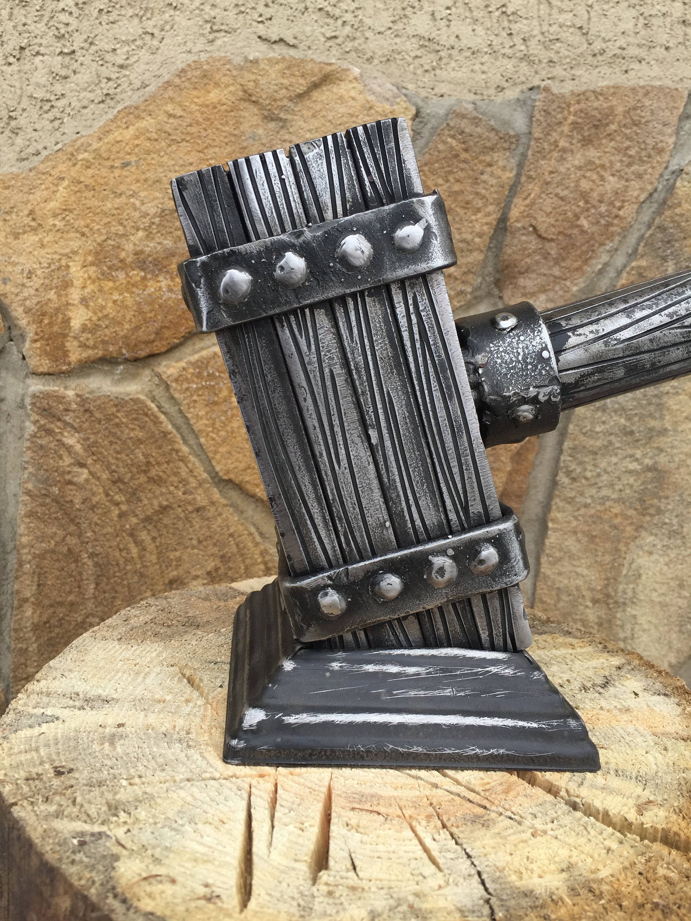 Hand Forged Hammer Viking Axe Thors Hammer Decorative - Etsy