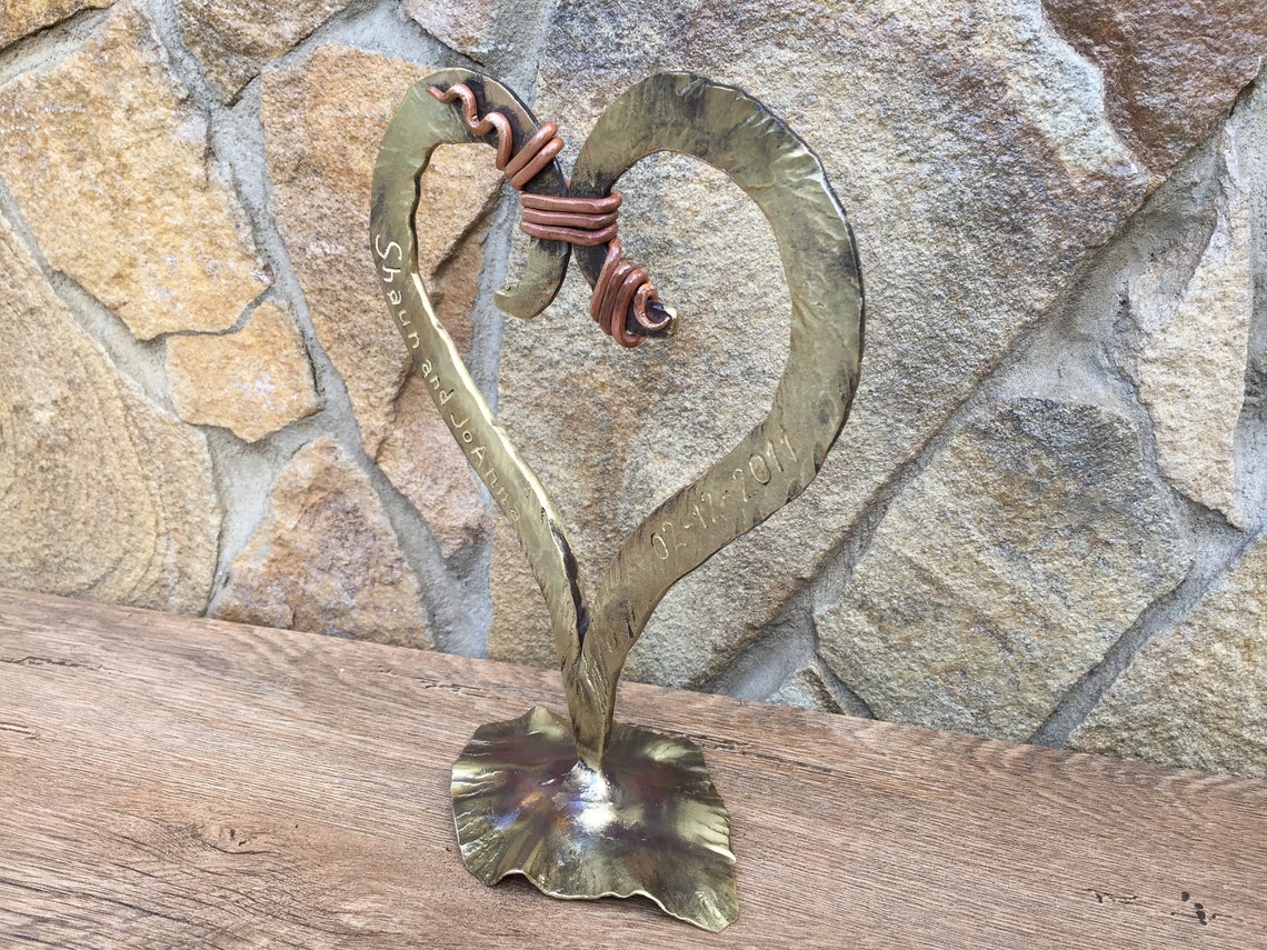Bronze Gift Unique Wedding Gift Wedding Gifts 8th - Etsy