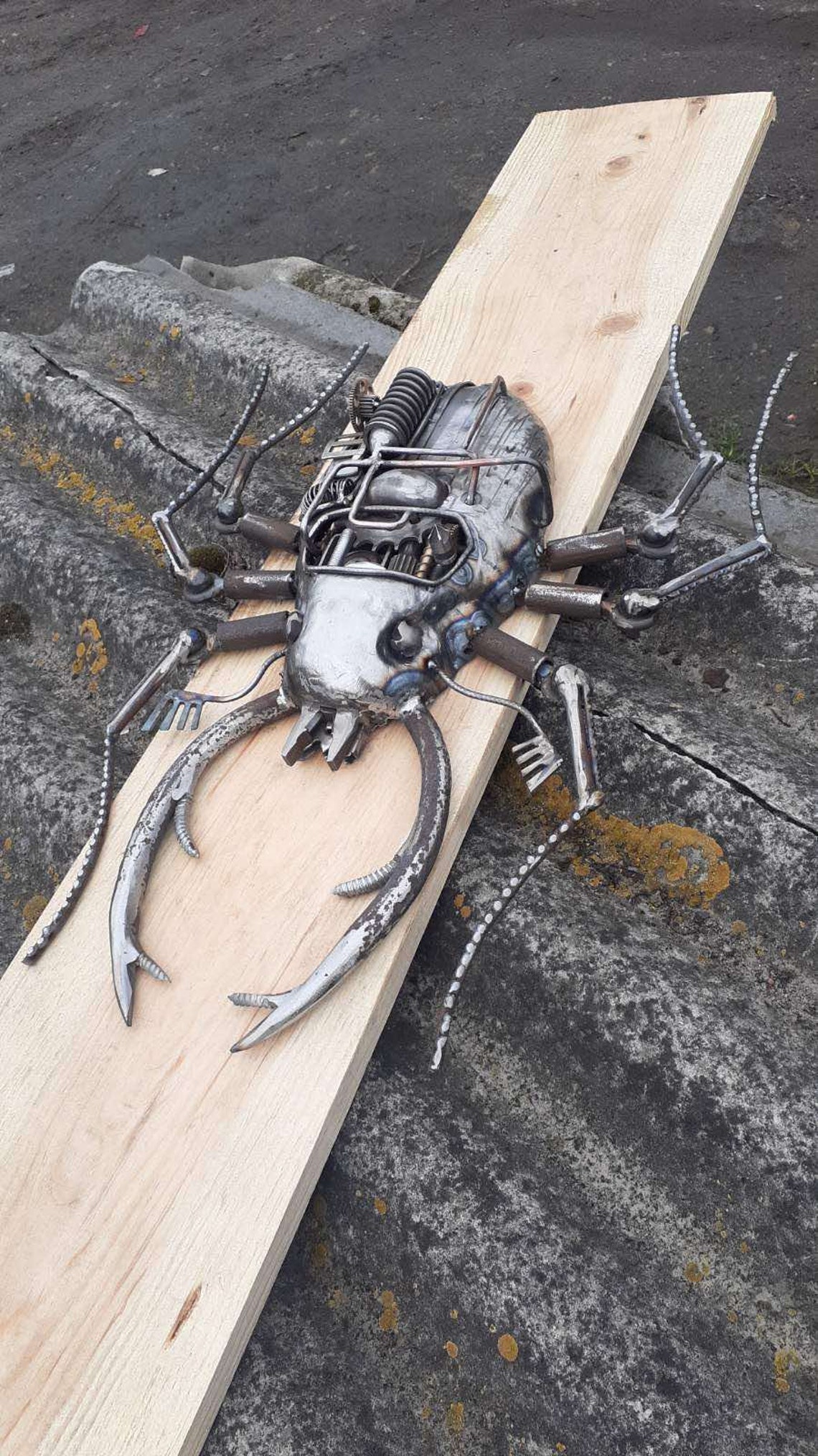 Steampunk Beetle Steampunk Bug Insect Beetle Recycled - Etsy