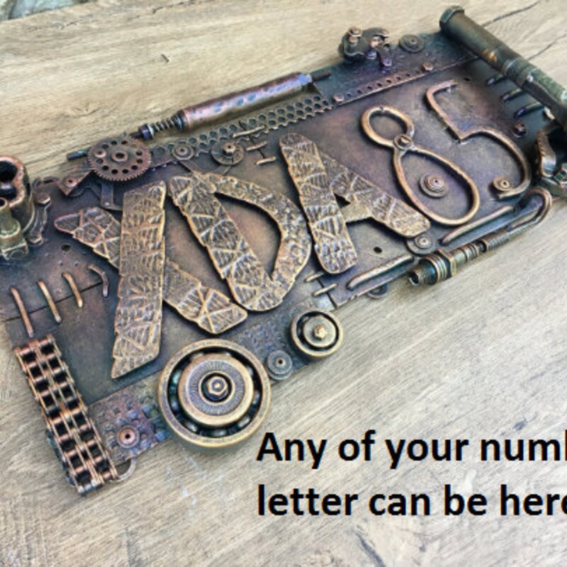 Steampunk Plate - Etsy