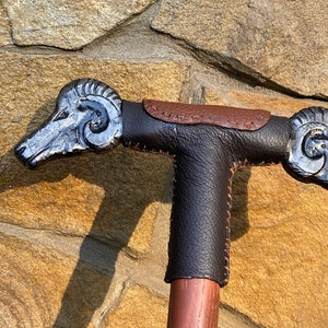 Walking Cane, Ram, Walking Stick, Cane, Stick, Birthday, Christmas ...
