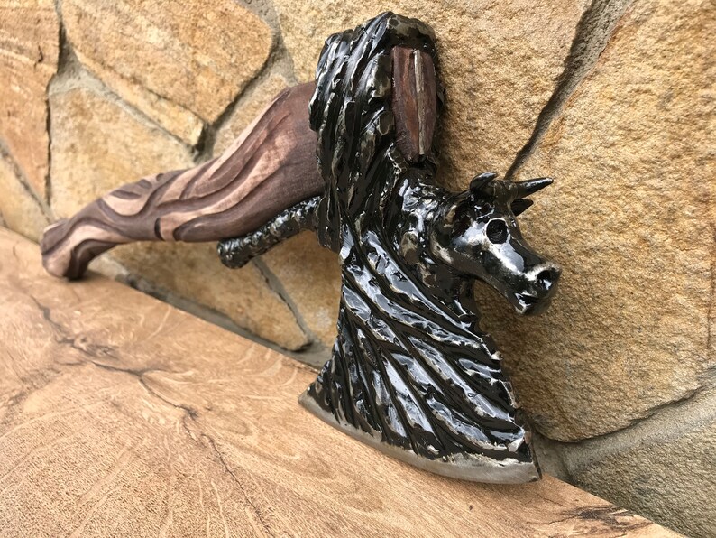 Axe Ox Bull 11th Anniversary Animal Mens Gift Wild Life | Etsy